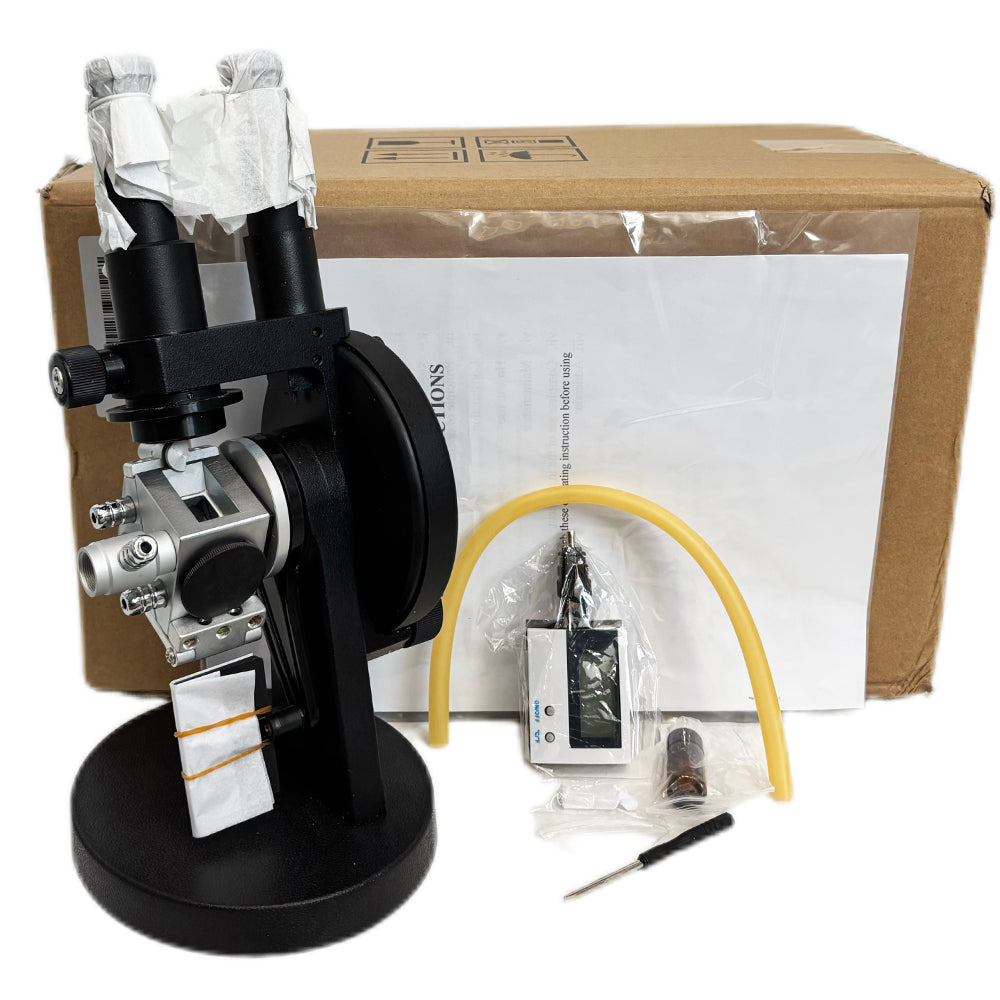 CNYST Binocular Abbe Refractometer Lab Refractometer with Accuracy ±0.