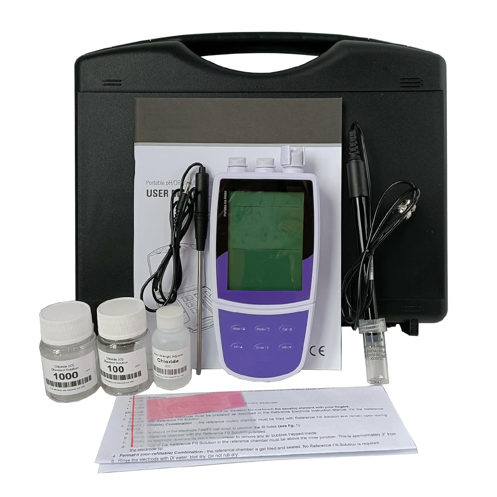 CNYST Sulfide Ion Meter S Ion Concentration Meter Ion Counter Tester w