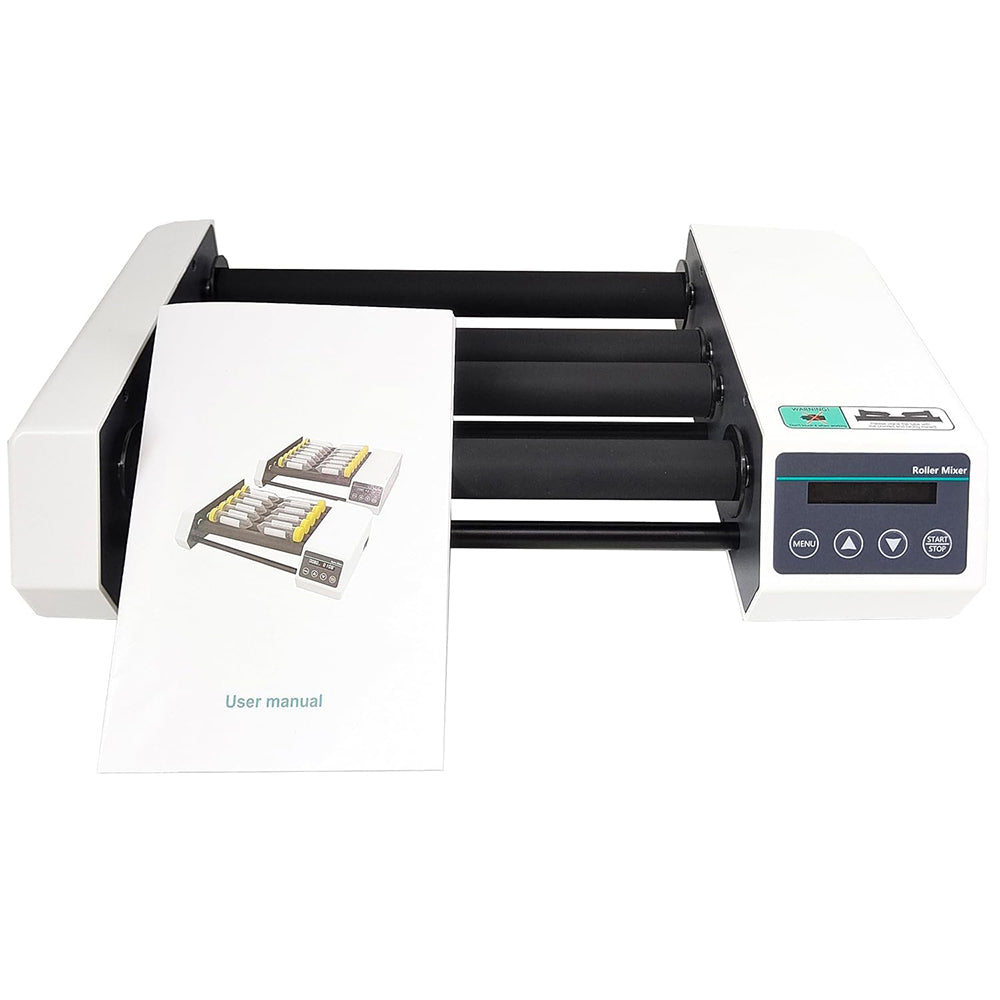 CNYST Tube Roller Mixer 4 Rollers Test Tube Roller Shaker with Max Cap