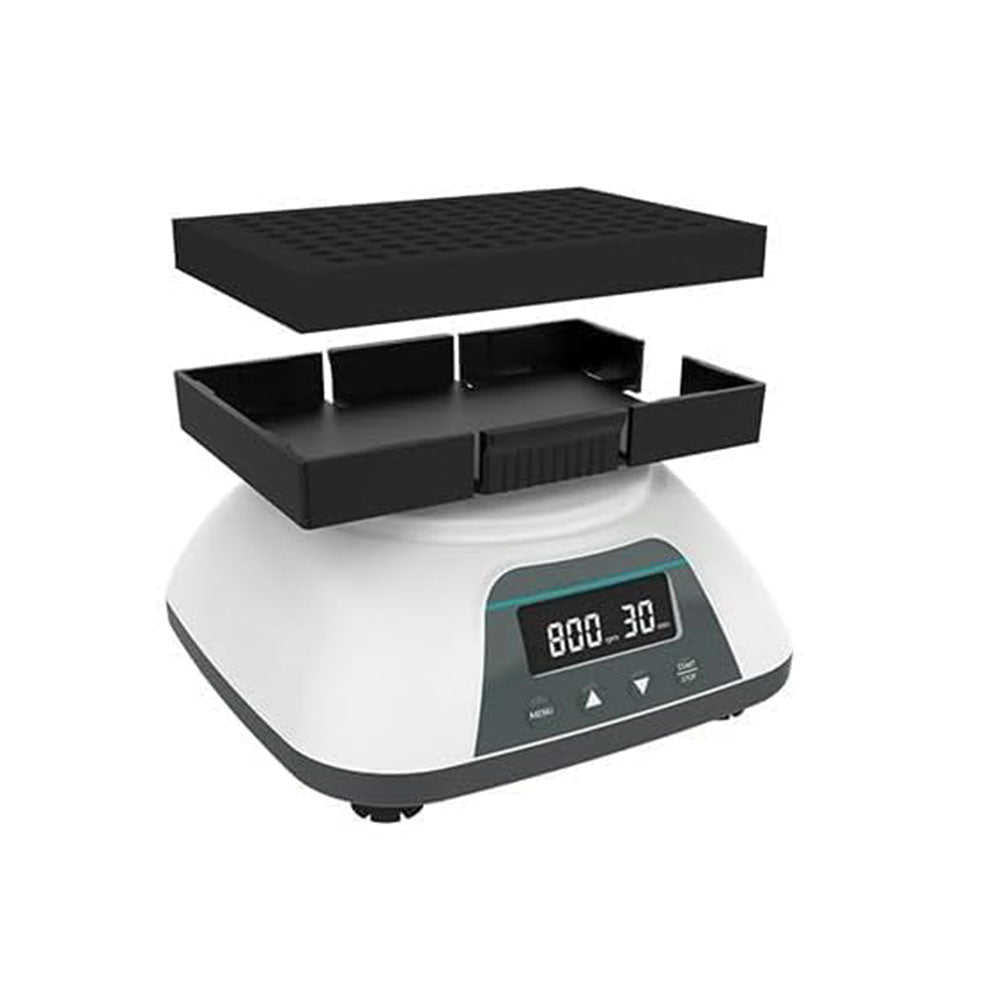 CNYST Microplate Mixer Digital Microplate Oscillator Shaker with Horiz